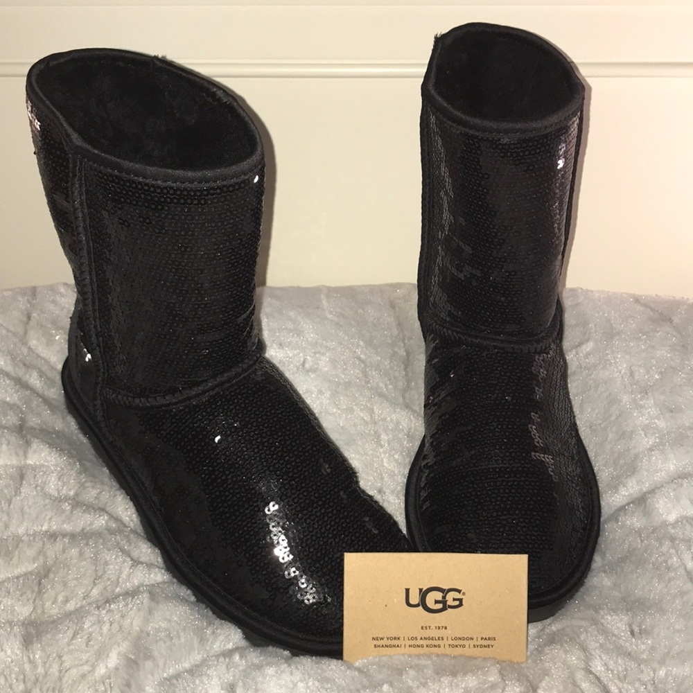Ugg Classic Sequin Short Boot - Gem